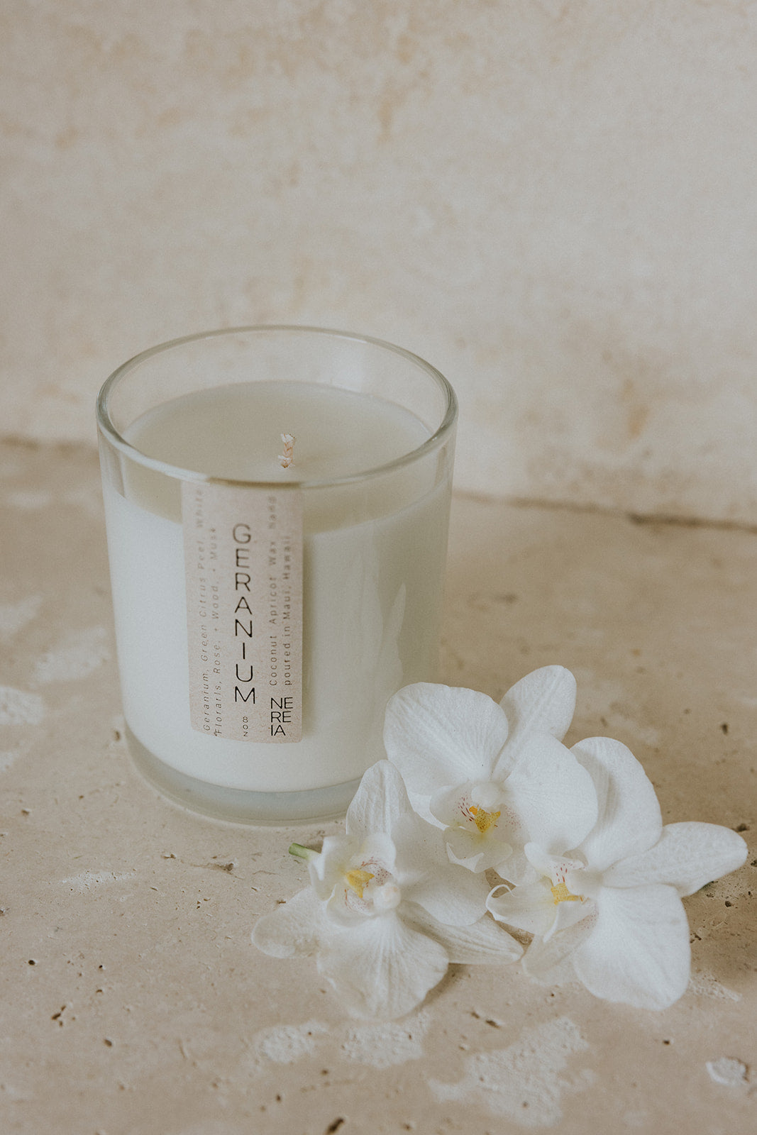Geranium Candle – NEREIA